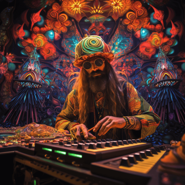 Connection Between Psychedelic Trance Art & Electronic Music